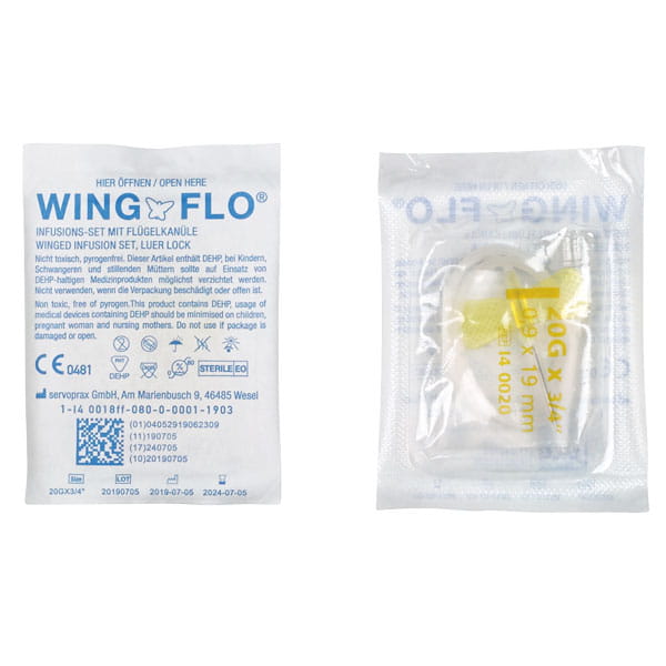 Wing-Flow Infusions Set - Butterfly Kanülen - verschiedene Größen -VE ...