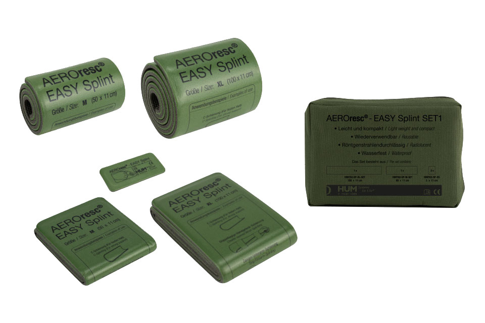 AEROresc® EASYsplint Tactical Splint Set oliv | jetzt bestellen bei MBS ...