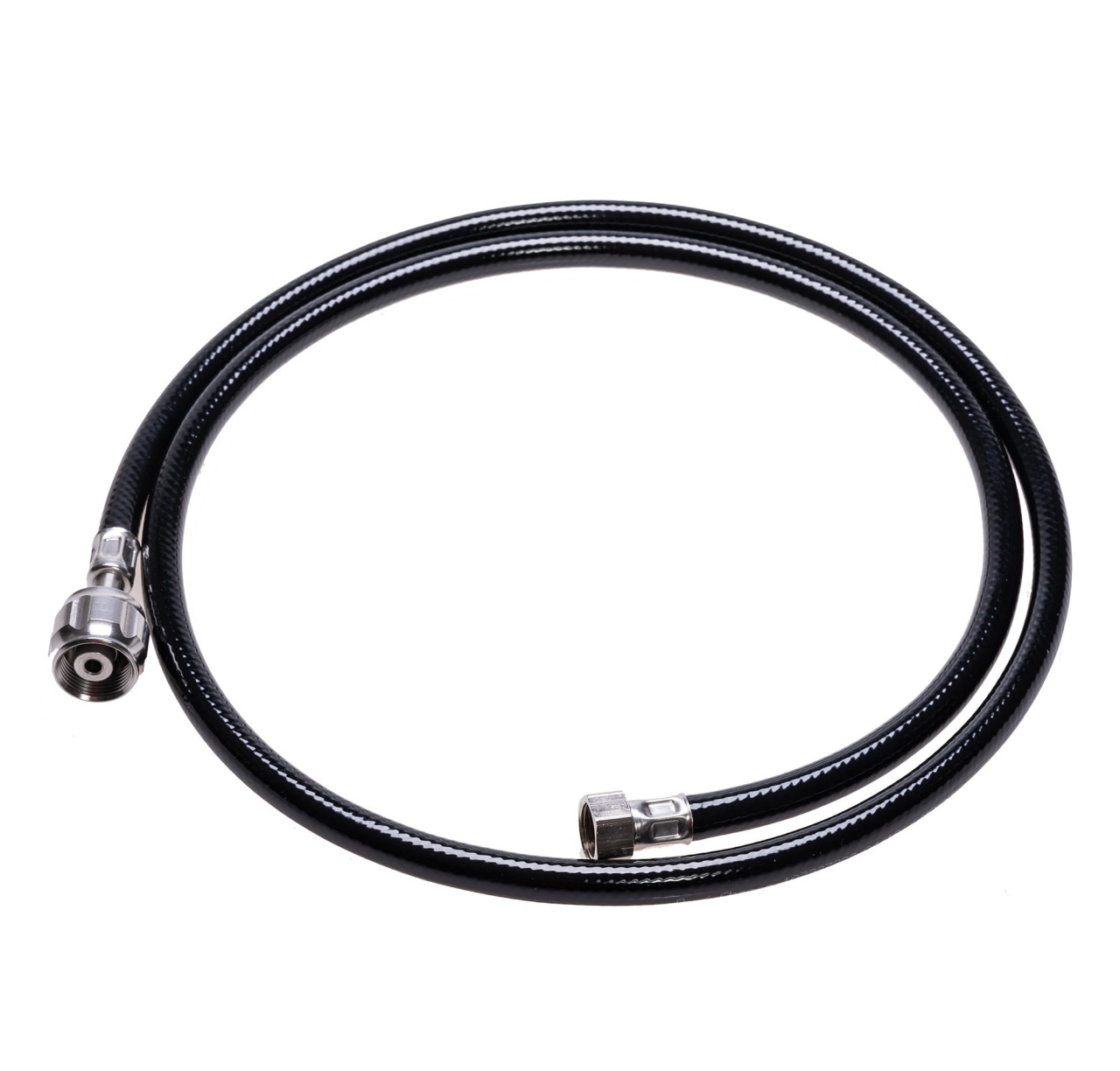 Anschlussschlauch O2 - Überwurfmutter G3/8" / Verschraubung NIST 1,5mtr ...